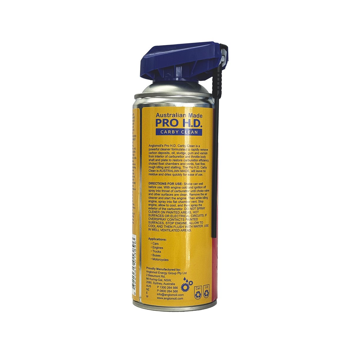 PRO HD Carby Clean (Aerosol) | Anglomoil